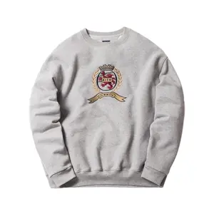 Kith X Tommy Hilfiger Crest Crewneck Sweatshirt - Grey