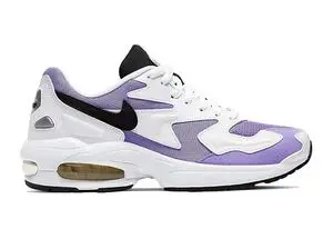 Nike Air Max 2 Light Sneakers - White/light Purple/black