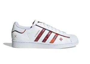Adidas Superstar Lunar New Year Sneakers - Cloud White/gold Metallic
