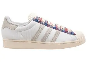 Adidas Superstar Plaid Sneakers