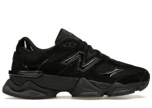 NEW BALANCE 9060 Triple Patent Sneakers - Black