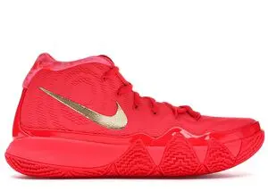 Nike Kyrie 4 Red Carpetin Sneakers - Red Orbit/metallic Gold