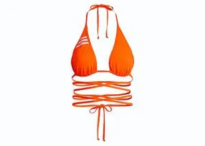 Adidas Ivy Park Wrap Bikini Top - Solar Orange