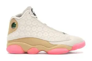 JORDAN Retro Chinese New Year Sneakers - Pale Ivory/black/digital Pink