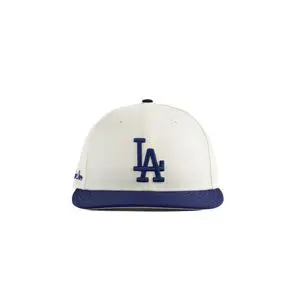 Aimé Leon Dore X New Era Dodgers Cap - Ivory/blue