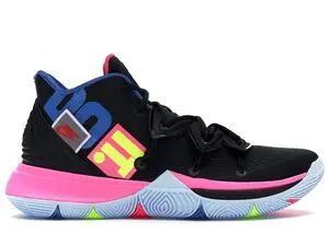 Nike Kyrie 5 Just Do It Sneakers - Black/volt/hyper Pink