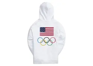 Kith Kith For Team USA Flag Williams III Hoodie - White