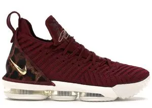 Nike LeBron 16 Kingin Sneakers Team Red/metallic Gold