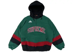 Supreme Puffy Hockey Pullover - Dark Green