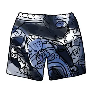 Supreme Racing Water Short Navy