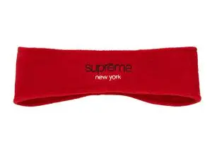 Supreme Polartec Headband - Red