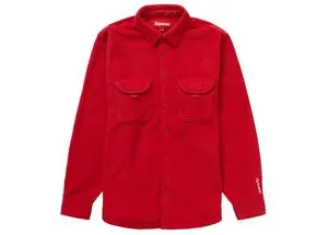 Supreme Polartec Shirt - Red
