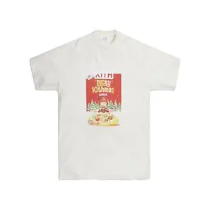Kith For Lucky Charms Mas Cereal Box Vintage Tee Shirt - Tofu