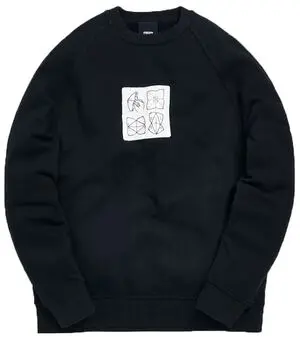 Kith Crewneck Sweatshirt - Black