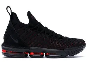 Nike Lebron Fresh Bred Sneakers - Black/university Red