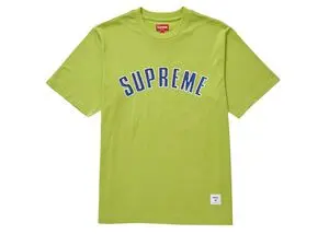 Supreme Printed Arc Short Sleeve Top - Lime