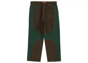 Supreme Radial Embroidered Loose Fit Jean