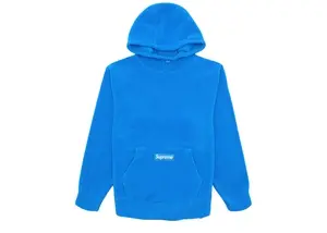 Supreme Polartec Hooded Sweatshirt - Bright Blue