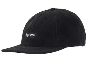 Supreme Polartec 6-panel Cap - Black