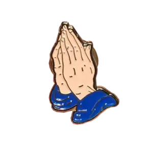 Supreme Praying Hands Pin