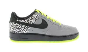 Nike Air Force 1 Low 112 Pack Sneakers - Metallic Silver/blackone-colorneon Yellow