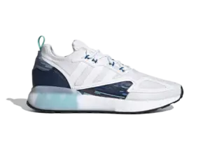 Adidas Zx 2k Boost Gaming Pack - Cloud White/cloud White/collegiate Navy