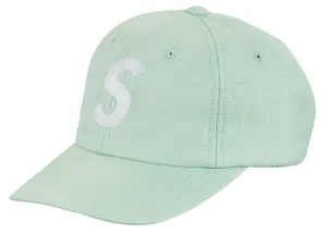 Supreme Raffia S Logo 6-panel Cap - Green