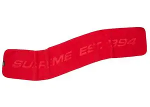 Supreme Polartec Scarf - Red