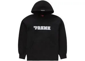 Supreme Hooded Sweatshirt - Black