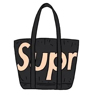 Supreme Raffia Tote