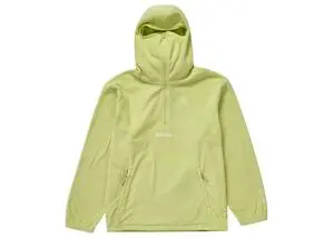 Supreme Polartec Facemask Half Zip Pullover - Lime
