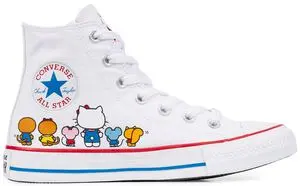 CONVERSE Chuck Taylor All Star Hi Hello Kitty Sneakers - White/prism Pink