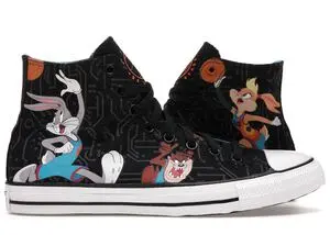 CONVERSE Chuck Taylor All Star Hi Space Jam Sneakers - Black/multi/white