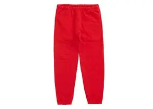 Supreme Quilted Sweatpant - Red