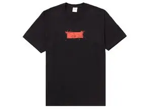 Supreme Ralph Steadman Box Logo Tee Shirt - Black
