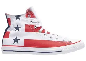 CONVERSE Chuck Taylor All Star Hi Stars And Stripes - White/university Red
