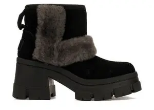 UGG Brooklyn Sunburst Heeled Boot - Black