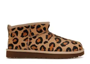 UGG Classic Ultra Mini Leopard Print Boots