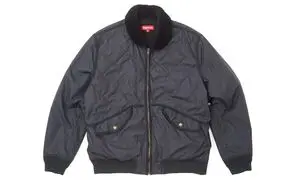 Supreme Quilted Nylon Tanker Jacket