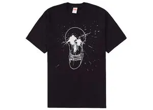 Supreme Ralph Steadman Skull Tee Shirt - Black
