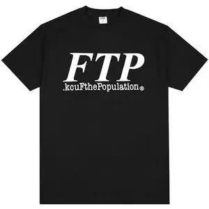 FTP Og Logo Tee Shirt - Black