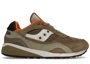 Saucony Shadow 6000 Sneakers - Olive/orange