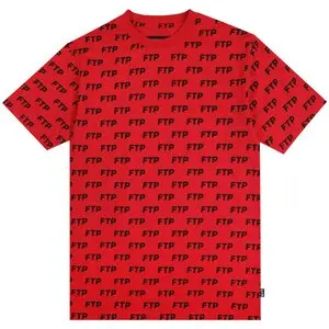 FTP Allover Tee Shirt - Red