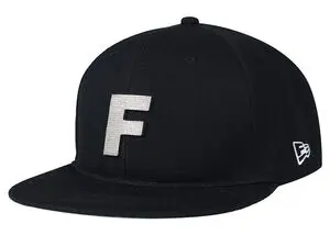 FTP Bling F Logo Fitted Cap - Black