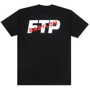 FTP X Babylon Logo Tee Shirt - Black