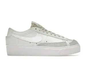 Nike Blazer Low Platform Sneakers - Barely Green/whiteone-colorbarely Greenone-colorteam Orange