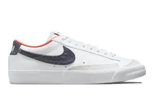 Nike Blazer Low Usa Denim - White/redone-colorblue Denim