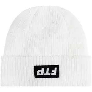 FTP Logo Beanie - White