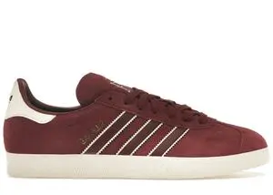 Adidas Gazelle Sneakers - Shadow Red/cream White/gold Metallic