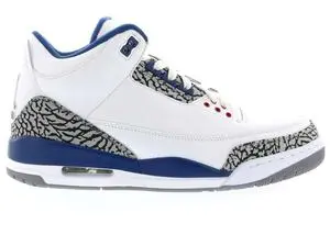 JORDAN Jordan 3 Retro Sneakers White/cement Greyone-colortrue Blue